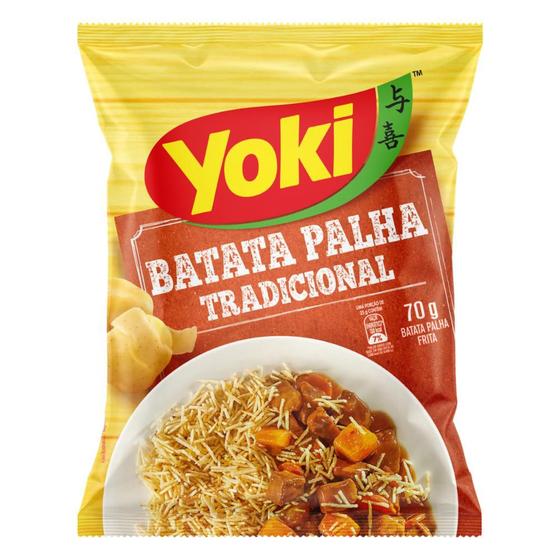 Batata Palha Tradicional Yoki Pacote 70g - Batata Palha - Magazine Luiza