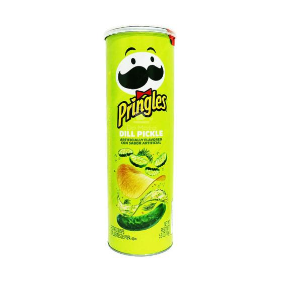 Batata Pringles Importada E.U.A Dill Pickle - Picles - Pringles ...