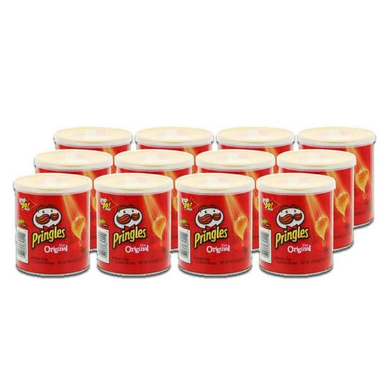 Batata Pringles Original - 12 Unidades X 41G (492G) - Legumes ...