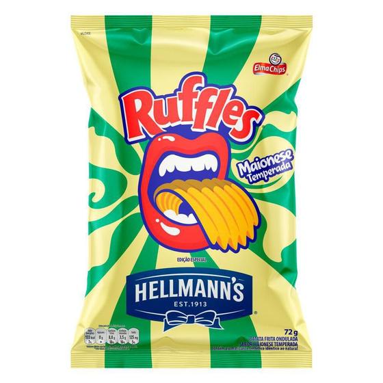Batata Ruffles Edição Especial Maionese Temperada 72g - Elma Chips ...