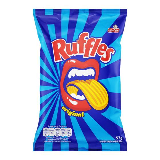 Batata Ruffles Mini 17g Original - ELMA CHIPS - Ruffles - Magazine Luiza