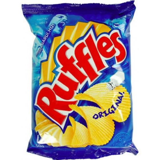 Batata Ruffles Sal 50g - Elma Chips - Ruffles - Magazine Luiza