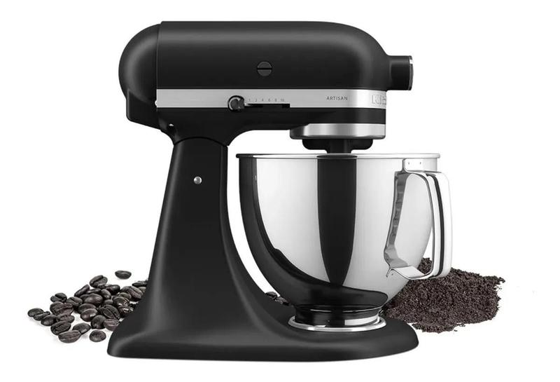 Batedeira Planetária Kitchenaid Artisan Matte Black - Batedeira e ...