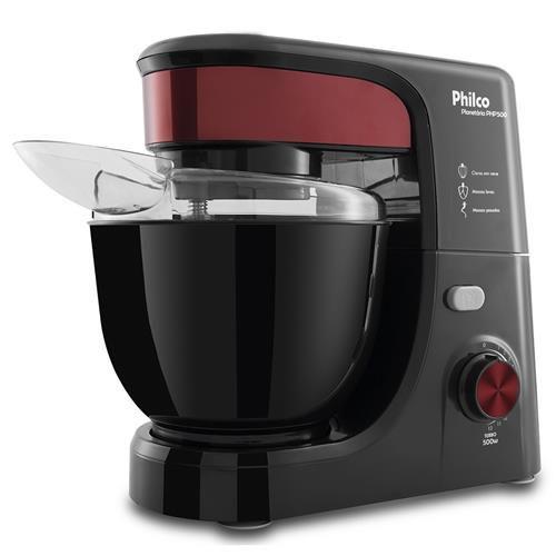 Batedeira Planetária Philco PHP500 Turbo Pr Red 500W - 220V - Batedeira e Acessórios - Magazine ...