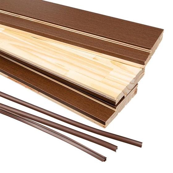 Batente Regulável 215x14x3,2cm Ipe UV Acabado Vert - Porta e Acessórios ...