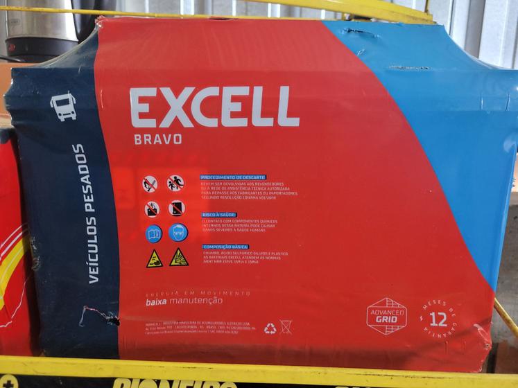 Bateria 100 Amperes Excell - Bateria de Carro - Magazine Luiza
