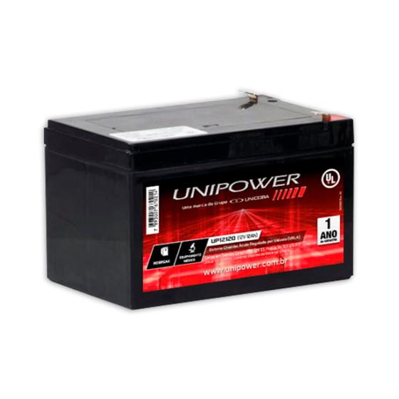 Bateria 12v 12ah Unipower Up12120 - Bateria Automotiva - Magazine Luiza