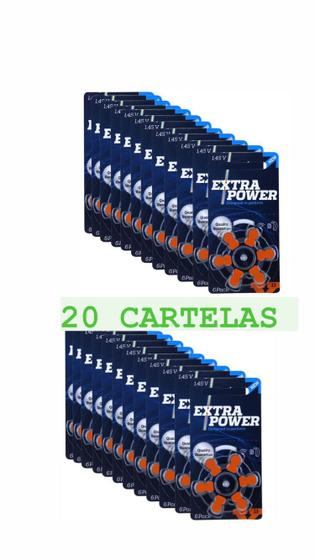 Bateria extra power - tamanho 13 - original - Acessórios Auditivos ...