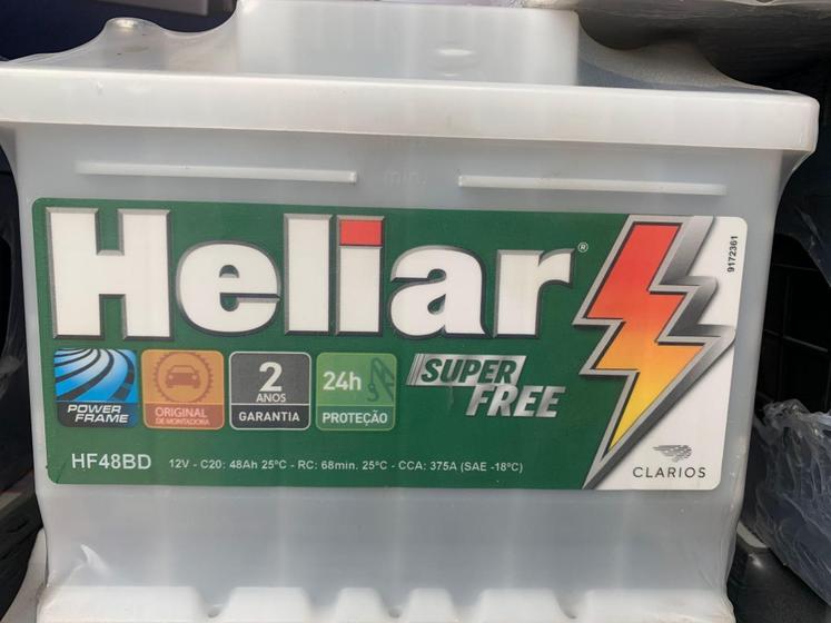 Bateria HELIAR 48Ah HF48BD - Outros Automotivo - Magazine Luiza