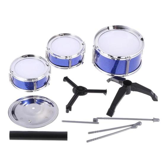 Bateria Infantil Musical Mini Com Tambores Baqueta E Prato - Cmz ...