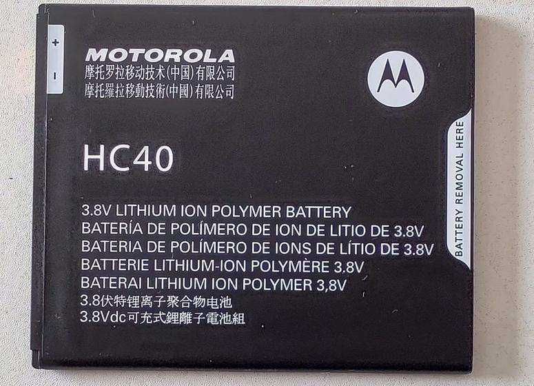 Bateria Motorola HC40 Nova Original - Bateria para Celular - Magazine Luiza
