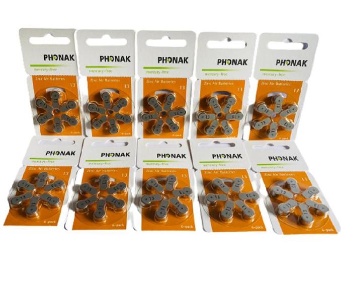 BATERIA PHONAK P13 l PR48 - Acessórios Auditivos - Magazine Luiza