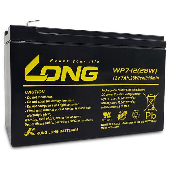 Bateria Selada para Nobreak Long, 12V 7Ah - WP7-12(28W) - Bateria ...