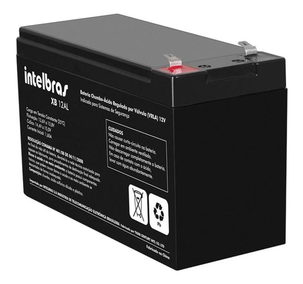 Bateria Selada XB 12AL 12V 6A para Alarme Intelbras - Bateria ...