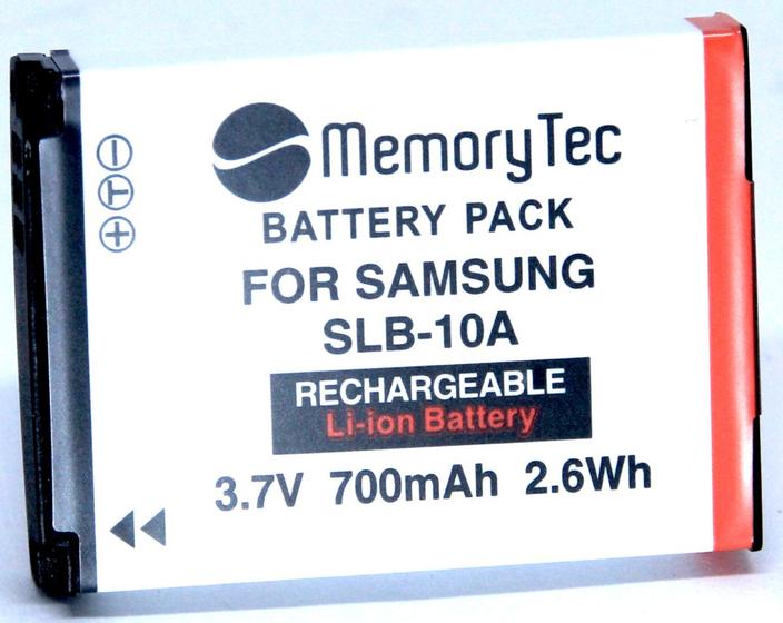 Bateria SLB-10A para câmera digital e filmadora Samsung ES60, HZ10W ...