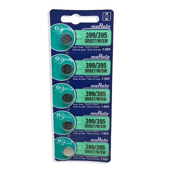 395 399 SR927SW Silver Oxide 1.5V Watch Battery Duracell 395/399 ...