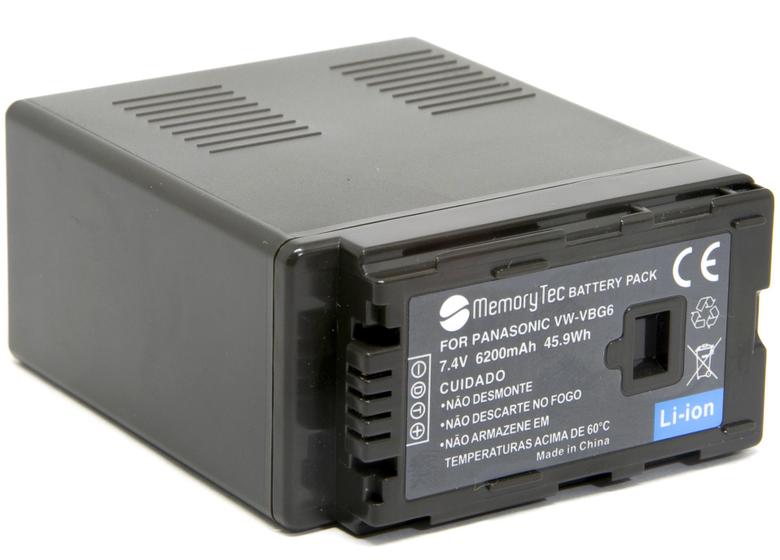 Bateria VW-VBG6 para câmera digital e filmadora Panasonic AG-HMC70, AG ...