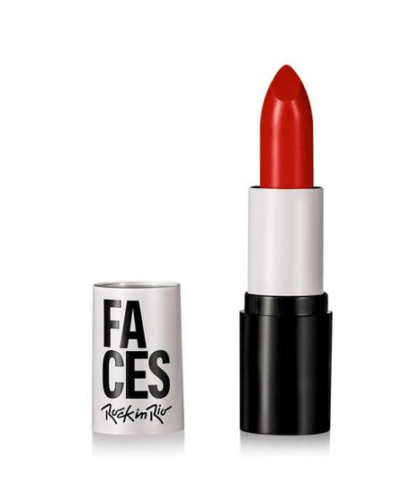 Batom Cremoso Natura Faces Rock in Rio Rock N Red - Batom - Magazine Luiza