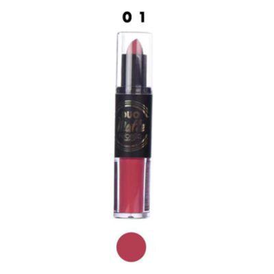 Batom Duo Matte 01 - Febella - DBT6012 - Febella Makeup - Batom ...