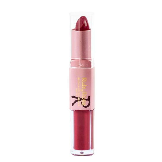 Batom Duo Matte Ruby Rose - Batom - Magazine Luiza