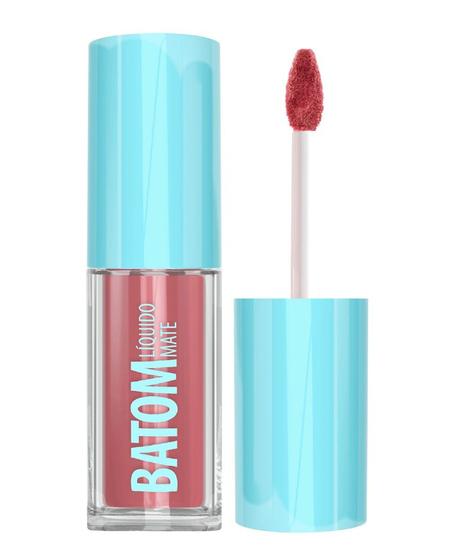 Batom liquido matte boca rosa - queimado - Batom - Magazine Luiza