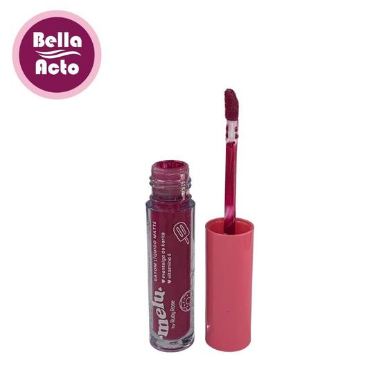Batom Liquido Matte Melu Ruby Rose - Batom - Magazine Luiza