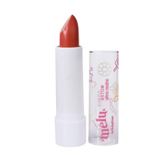 Batom ultra matte melu by ruby rose cm05 3,8g - Batom - Magazine Luiza