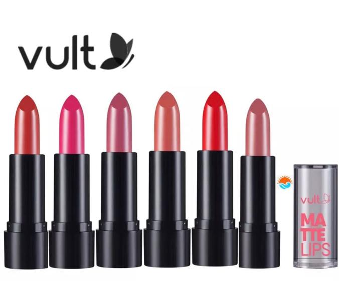 Batom Vult Matte Lips 3,8g - Escolha o seu - Batom - Magazine Luiza