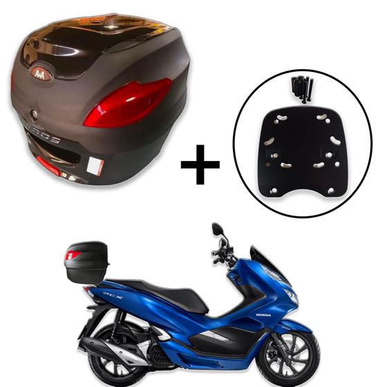 Baú 41 litros Awa Proos com Bagageiro para PCX 150 160 2013-2023 - Baú para Moto - Magazine Luiza