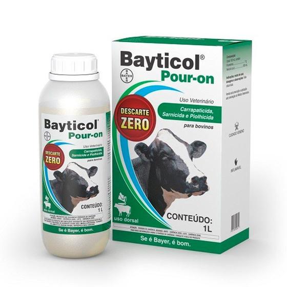 Bayticol Pour On 1L - Bayer - Vermífugo - Magazine Luiza