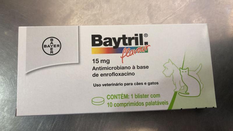 Baytril 15mg - Bayer - Farmácia Pet - Magazine Luiza