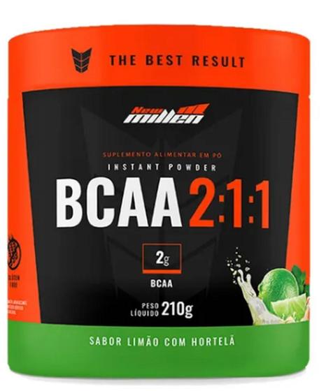 Bcaa Premiun 2 1 1 210g New Millen - limão com hortela - BCAA - Magazine Luiza