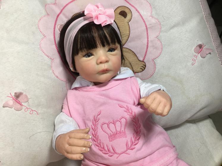 bebe reborn molde Lindea - Allegra Reborn - Bonecas - Magazine Luiza