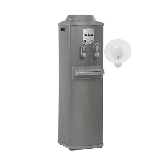 Bebedouro Água Gelada Coluna Motor Compressor Inox Com Furador Galão Libell - Bebedouro de ...