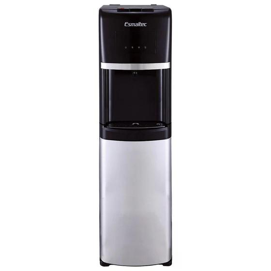 Bebedouro de Coluna Esmaltec EGCQF HE Inox Com Garrafão Inferior 110V ...