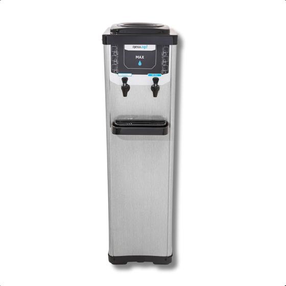 Bebedouro De Coluna Inox Refrigerado 2 Temperaturas 10 Litros e 20 ...