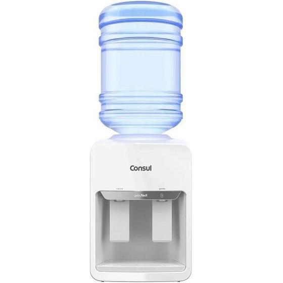 Bebedouro Eletrico Agua Gelada Consul Branco Galao Bivolt - Bebedouro ...