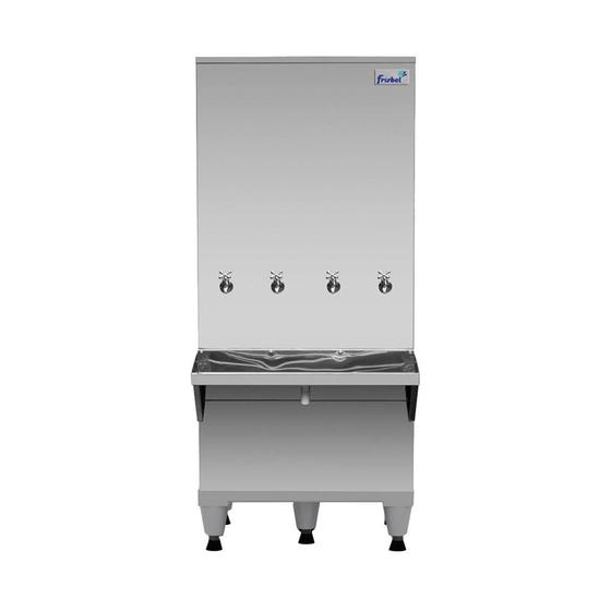 Bebedouro Industrial 200L Frisbel Inox 4 Torneiras Geladas B200 ...