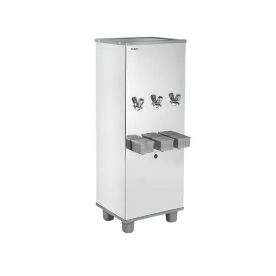 Bebedouro Purificador Industrial de Coluna Inox 50L LIC050 Libell 220v ...