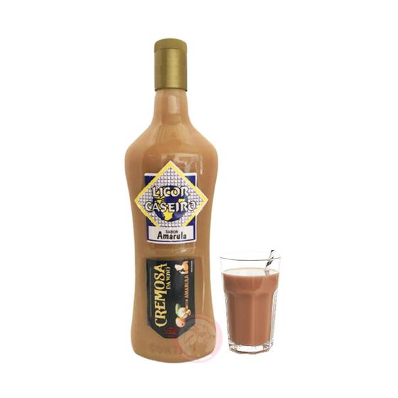 Bebida Alcoólica Licor Cremoso Sabor Amarula 900 Ml - Cremosa da Vovó ...