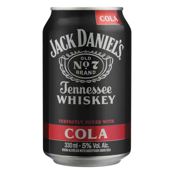 Bebida Alcoólica Mista Jack & Cola JACK DANIELS 330ml - Bebidas ...