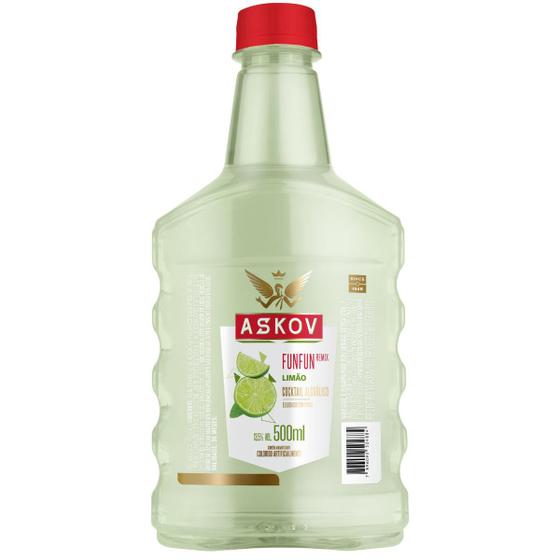 Bebida askov fun fun vodka limão 500ml - Vodka - Magazine Luiza