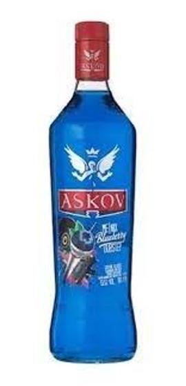 Bebida Askov Remix Vodka Com Blueberry Garrafa 900ml Sabor Blueberry ...