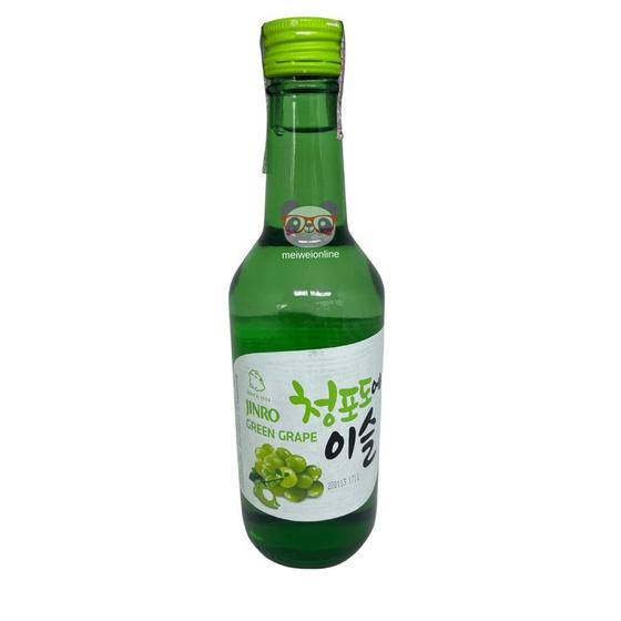 Bebida Coreana Soju - Uva Verde - Jinro 360ml - Soju - Magazine Luiza