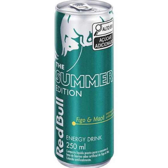 Bebida Energética Red Bull The Summer Edition - Figo e Maçã 250ml ...