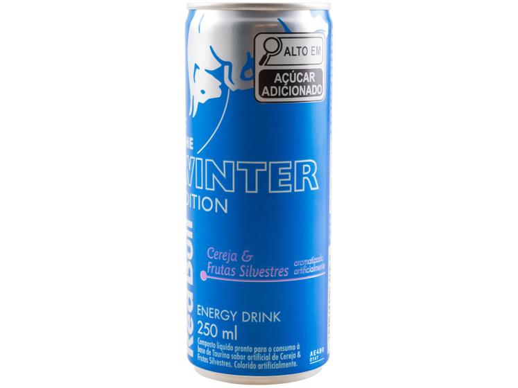 Bebida Energética Red Bull The Winter Edition - Cereja e Frutas ...