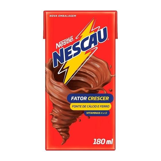 Bebida Láctea Nescau 180ml - Embalagem com 27 Unidades - Nestlé ...