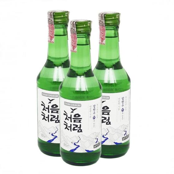 Bebida Soju Coreana Chum Churum 16,5% 360ml (kit Com 3) - Lotte - Soju ...