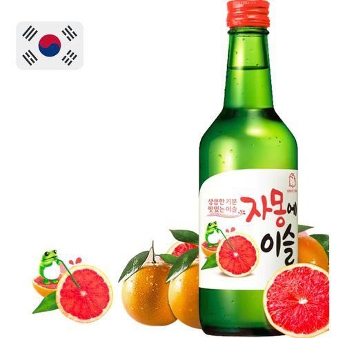 Bebida Soju Coreana Sabor Grapefruit Jinro 360ml - Soju - Magazine Luiza