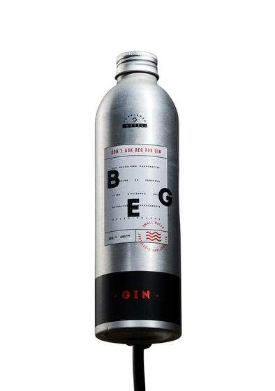 Beg Brazilian Boutique Dry Gin - Alumínio 400Ml - London Dry - Gin ...